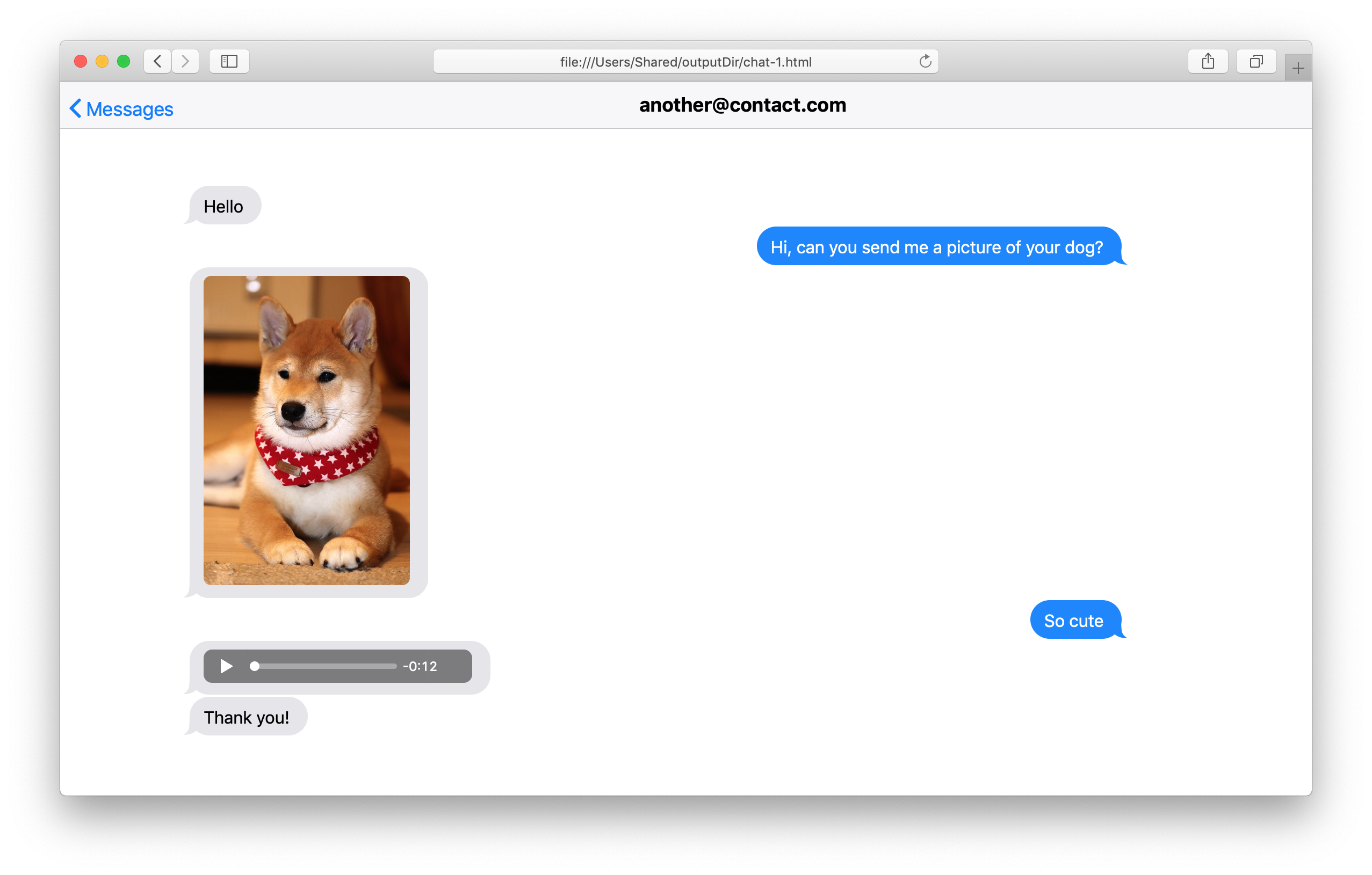 Github Maxmad68smsdb2html Archive Your Smsdb Messages As A Ios